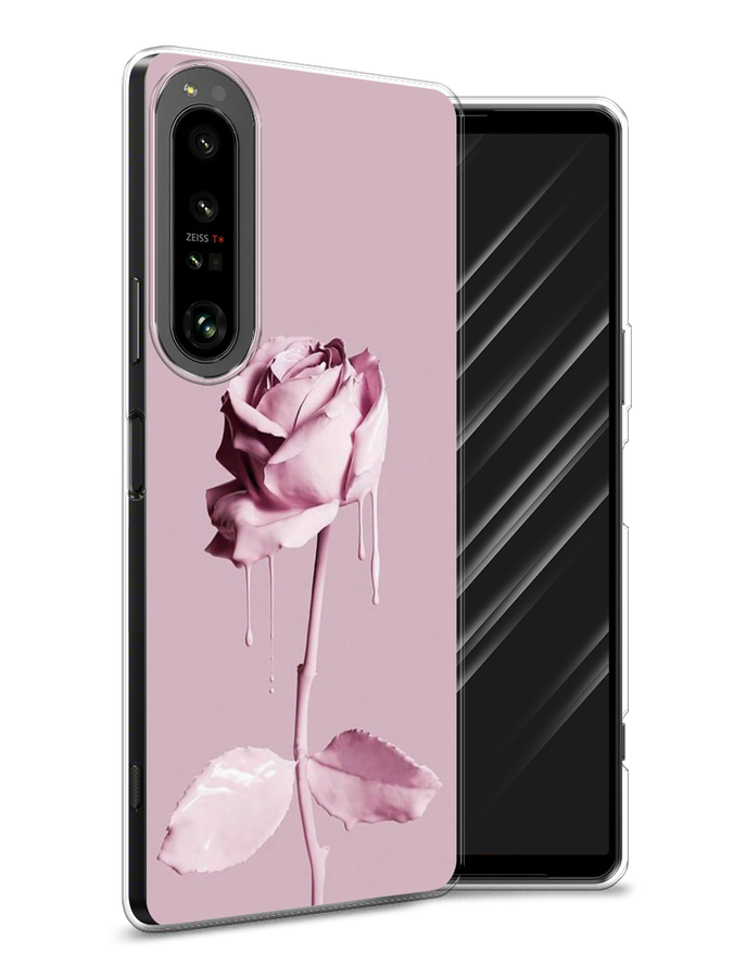 Чехол Awog на Sony Xperia 1 IV "Роза в краске"