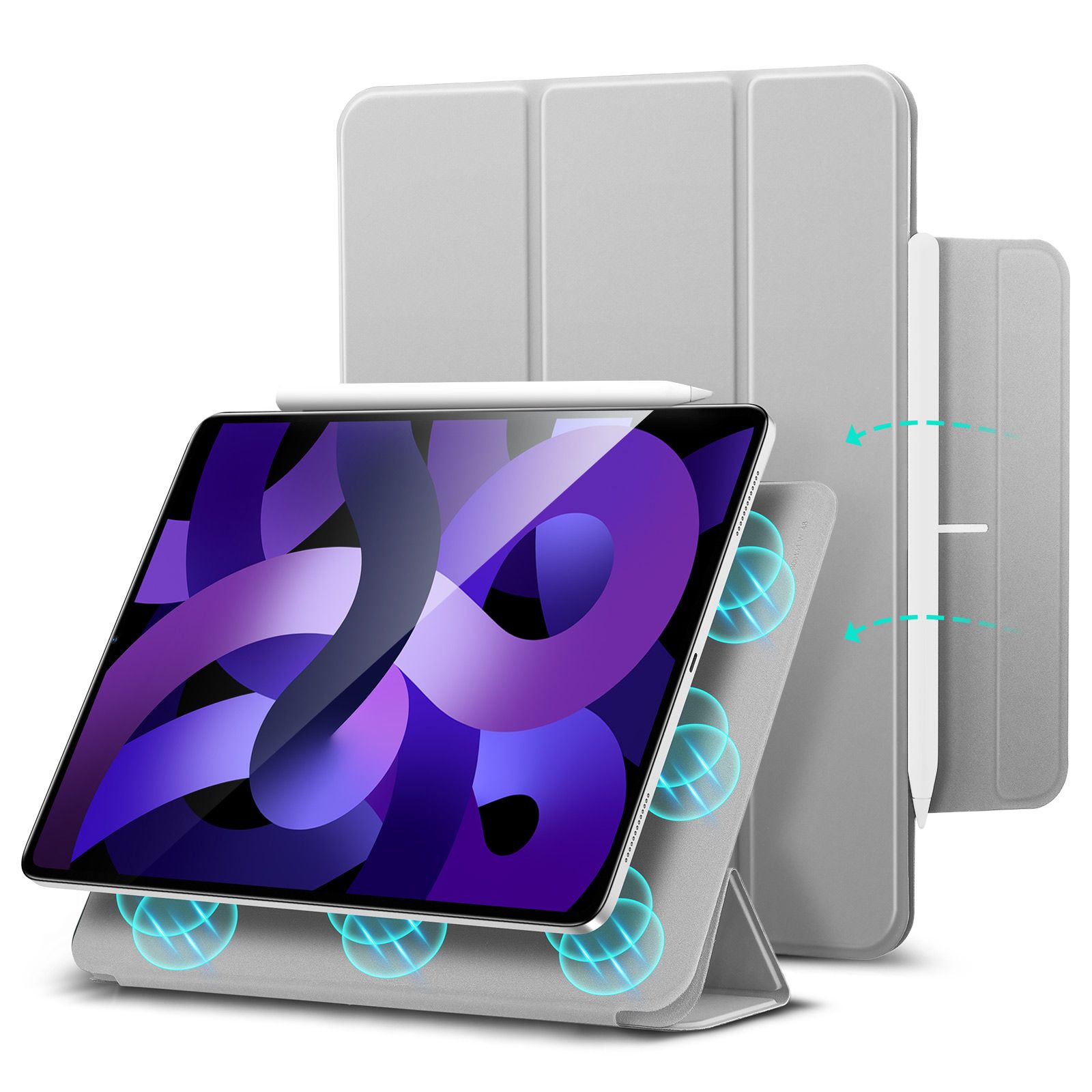 Чехол книжка ESR Rebound Magnetic Apple iPad Air 4 (2020), Air 5 (2022) и Pro 11 (2018)