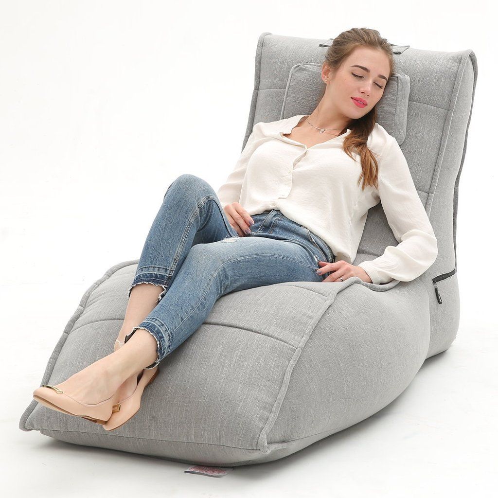 Кресло-шезлонг для чтения и просмотра TV - Avatar Sofa - Keystone Grey (серый)