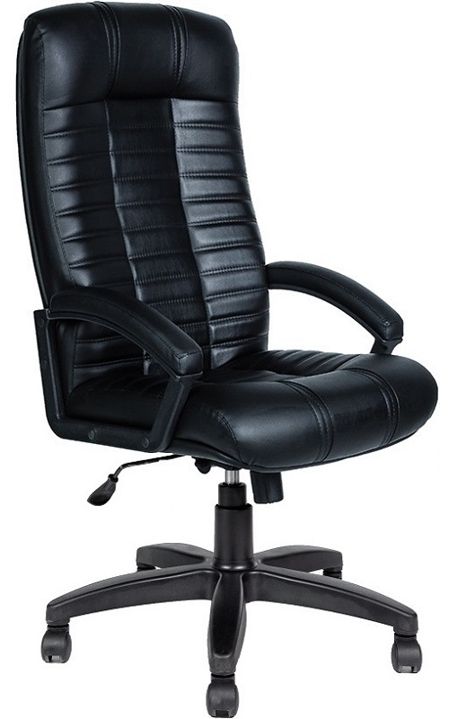 Компьютерное кресло Евростиль Атлант XL экокожа черная