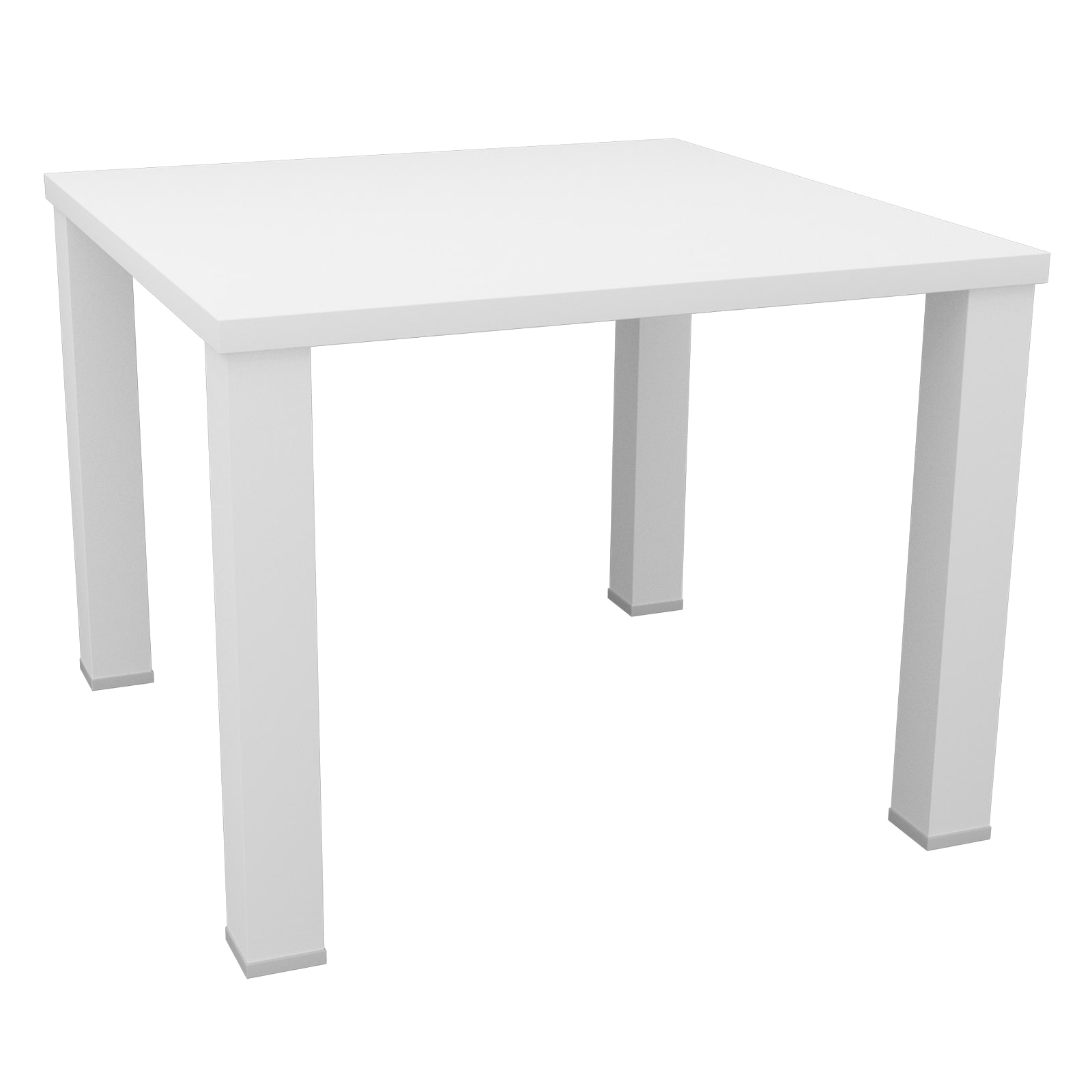 Столик Боровичи-мебель Кофейный 550x550 Белый 45238
