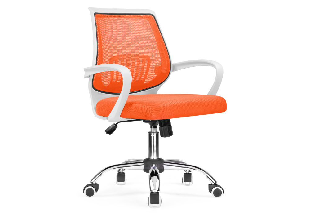 Компьютерное кресло Woodville Ergoplus orange/white