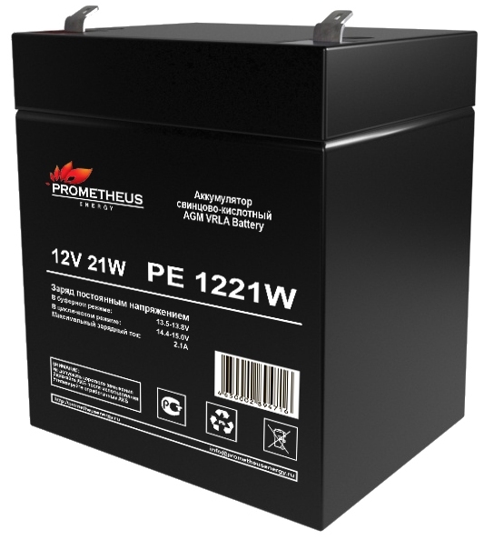 Аккумулятор для ИБП PROMETHEUS ENERGY PE1218L 7.2 А/ч 12 В