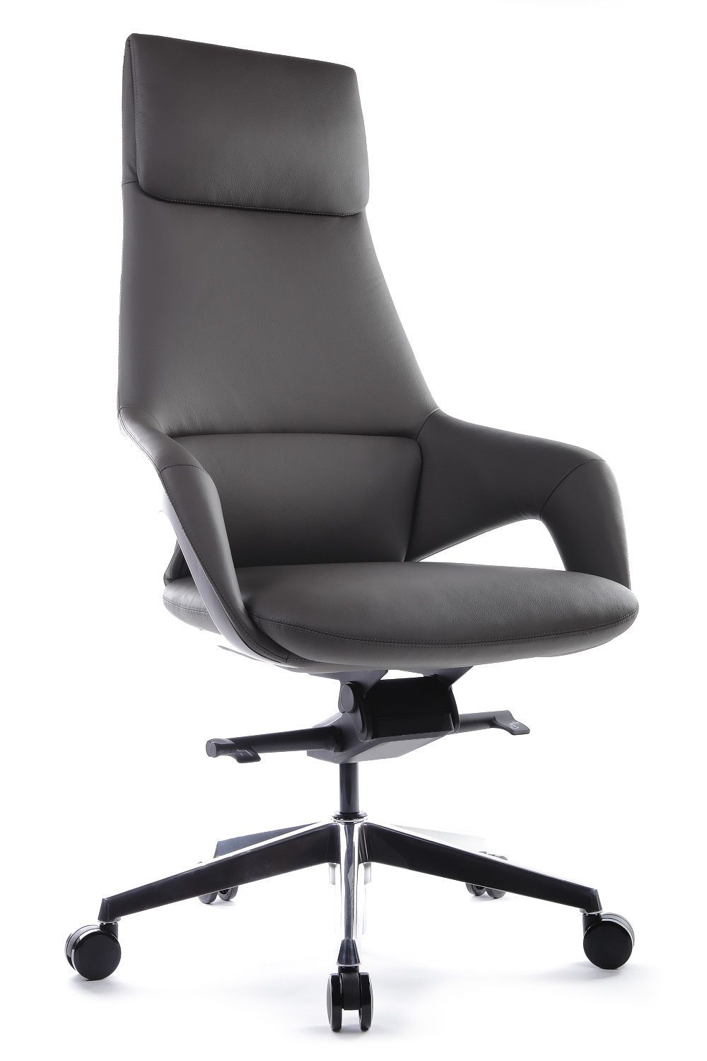 Кресло руководителя Riva Chair Кресло RV DESIGN Aura темно-серое УЧ-00001842