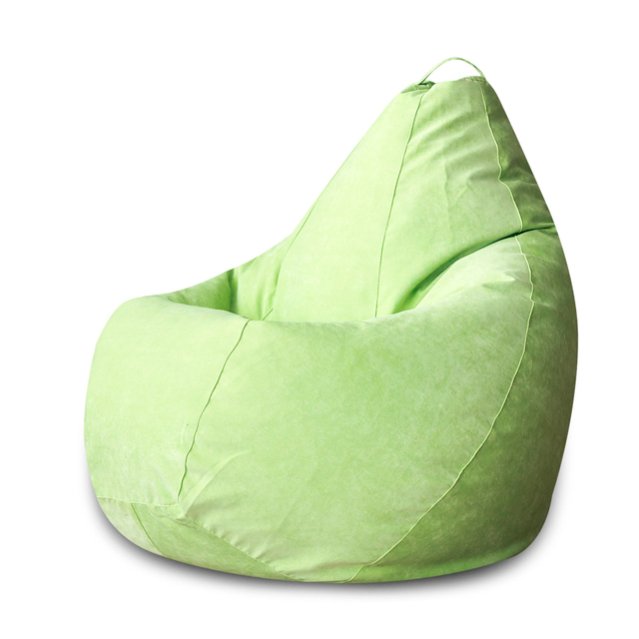 Кресло-мешок DreamBag Груша 3XL (4 категория, Микровельвет) Салатовый