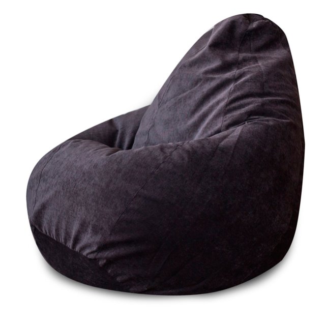 Кресло-мешок DreamBag XL (микровельвет) Темно-Серый