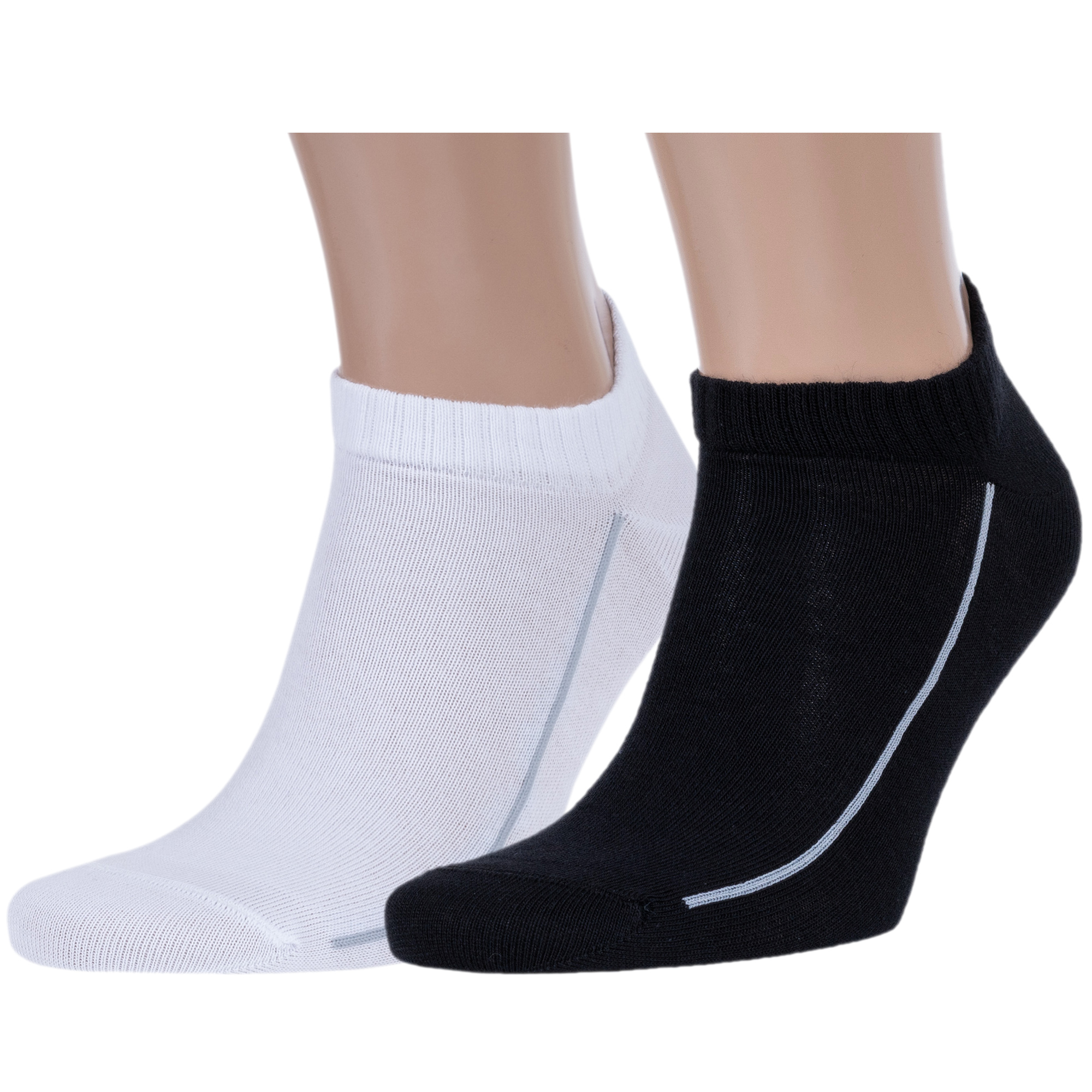 Комплект носков мужских Брестский чулочный комбинат черных; белых
