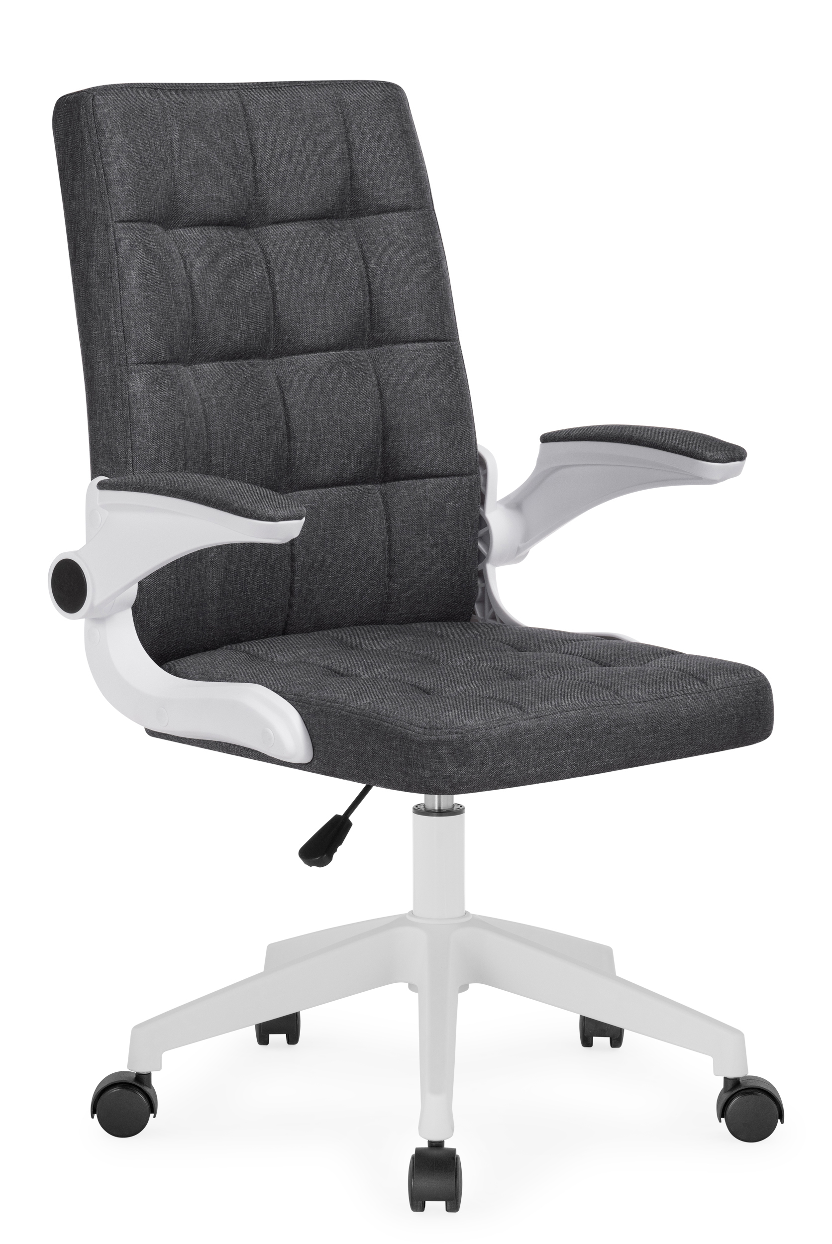 Компьютерное кресло Woodville Elga dark gray / white