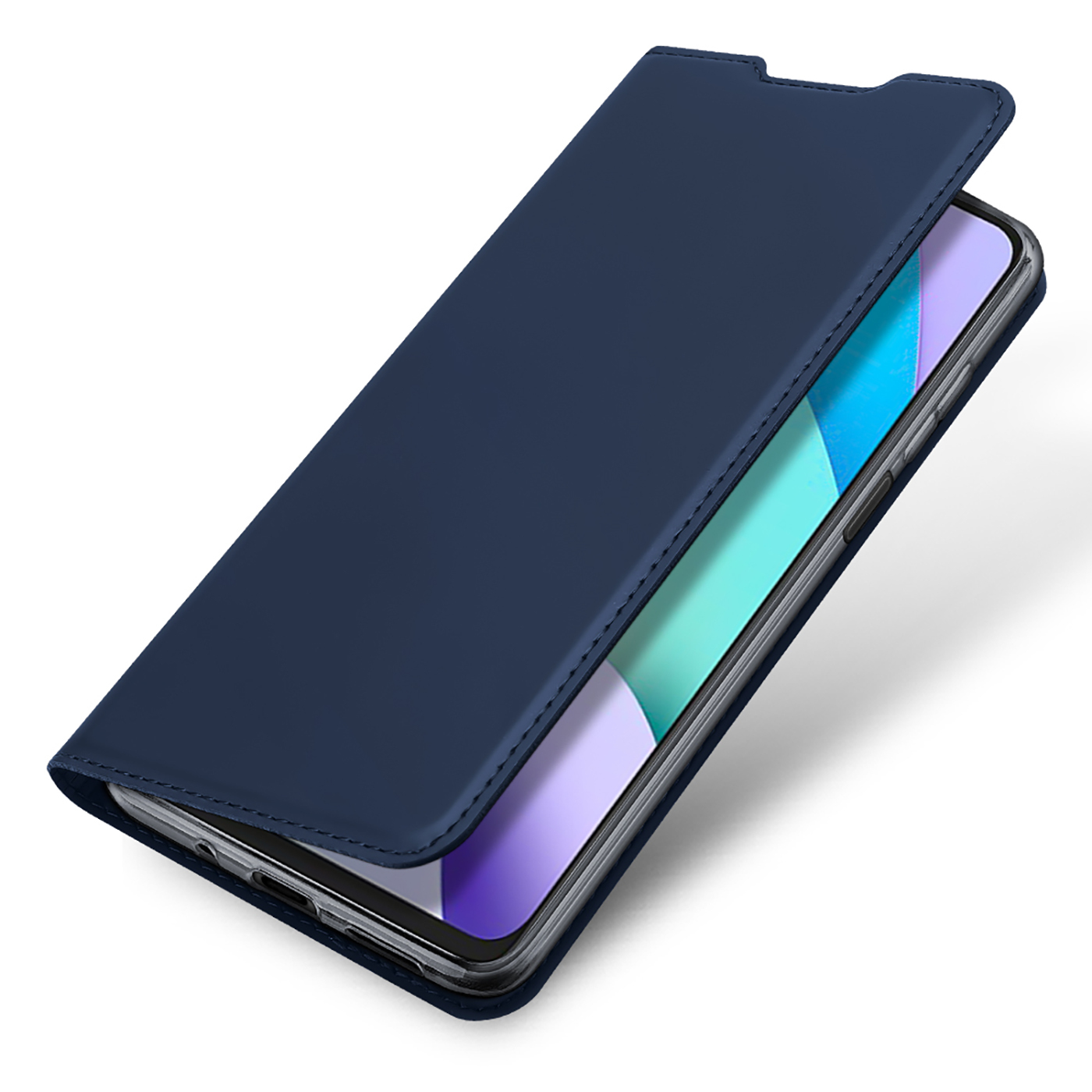 Чехол книжка для Xiaomi Redmi 10, Dux Ducis Skin Pro синий