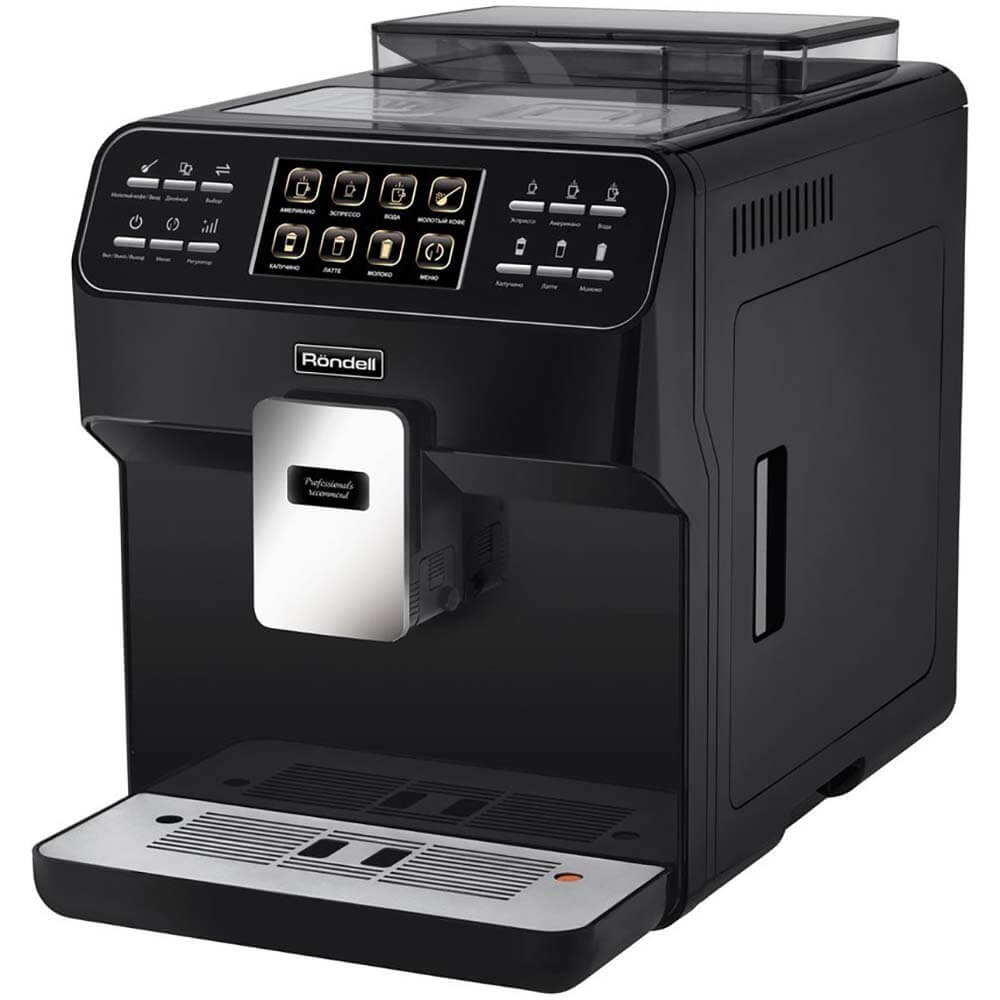 Кофемашина автоматическая Rondell RDE-1112 черная