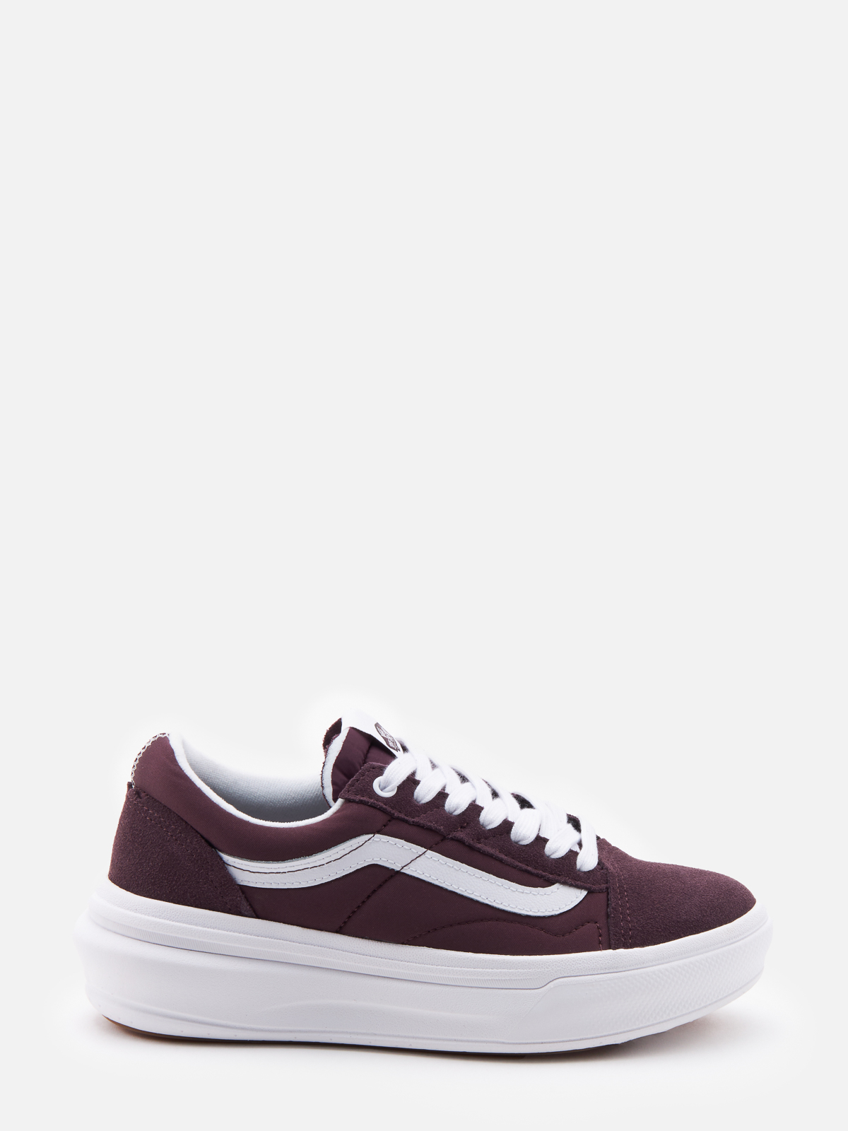 Кеды женские Vans Old Skool Overt Cc бордовые 4 US