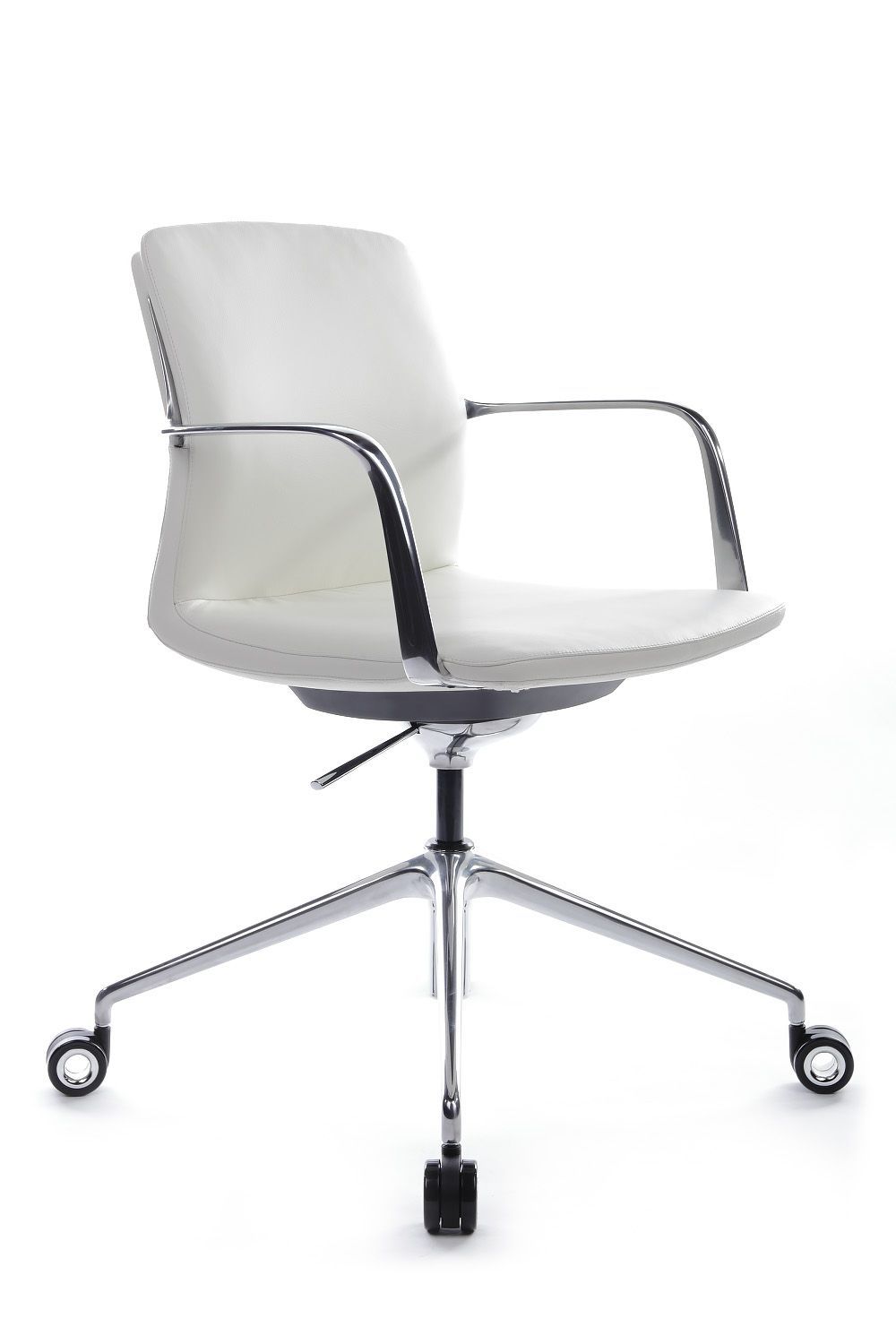 Компьютерное кресло для взрослых Riva Chair RV DESIGN Plaza-M белое УЧ-00001856