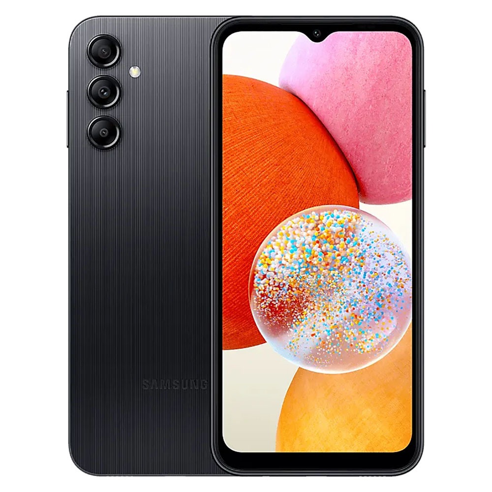 Смартфон Samsung Galaxy A14 4/64GB Black (SM-A145PZKDMEA)