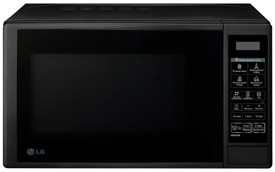 Микроволновая печь соло LG MS2042DB черный