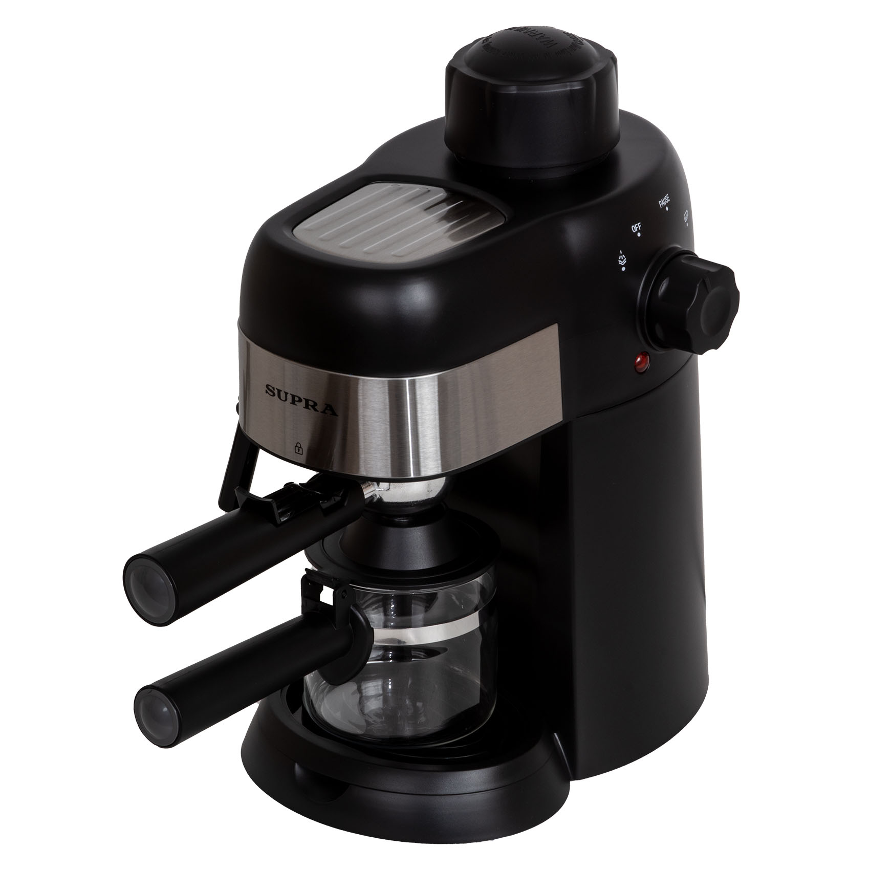 Рожковая кофеварка Supra CMS-1020 черный