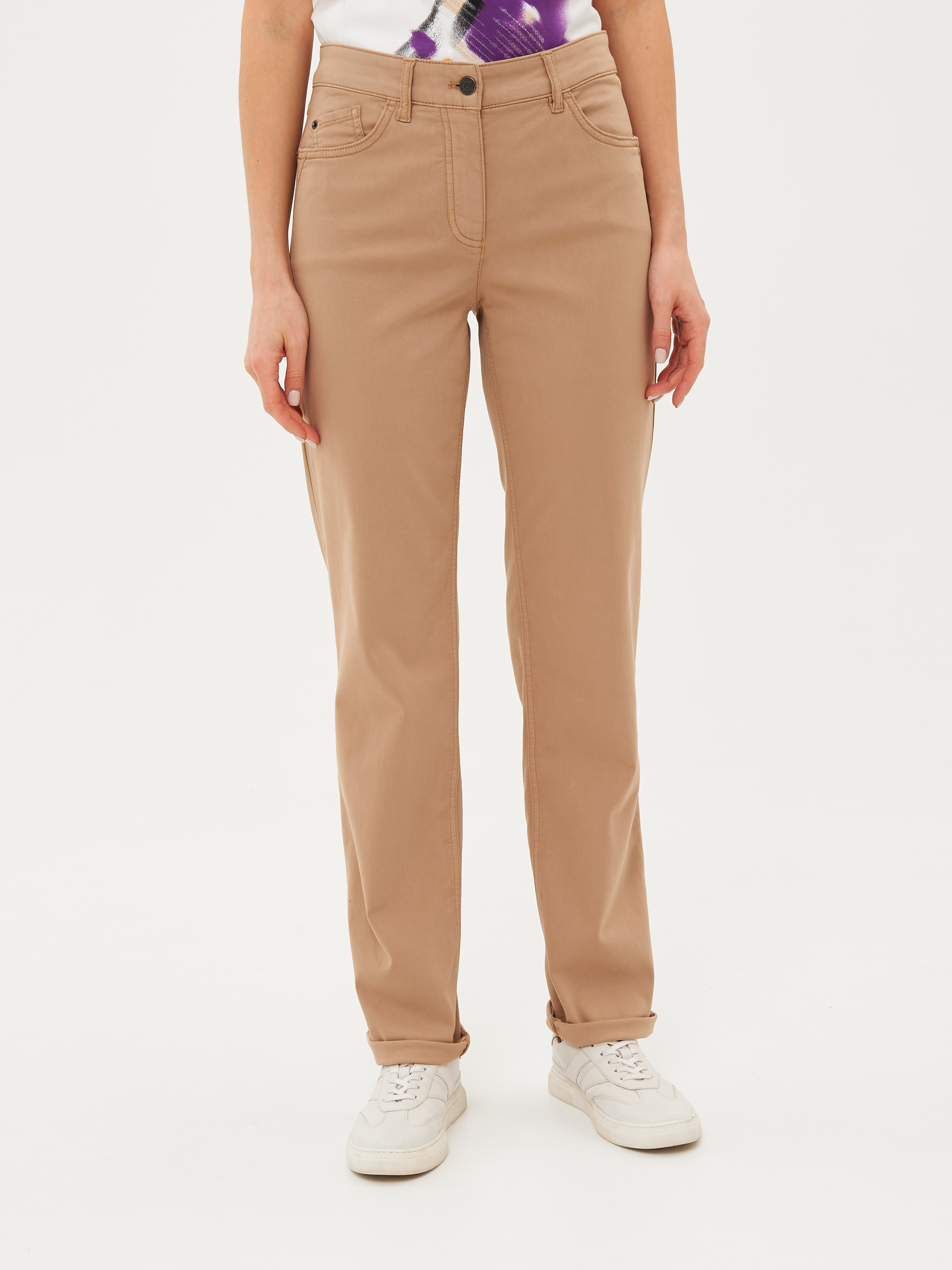 Брюки женские Gerry Weber 122009-66870-90540-40R бежевые 40