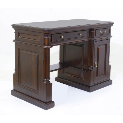 Однотумбовый компьютерный стол Indonesian Furniture 15409 коричневый