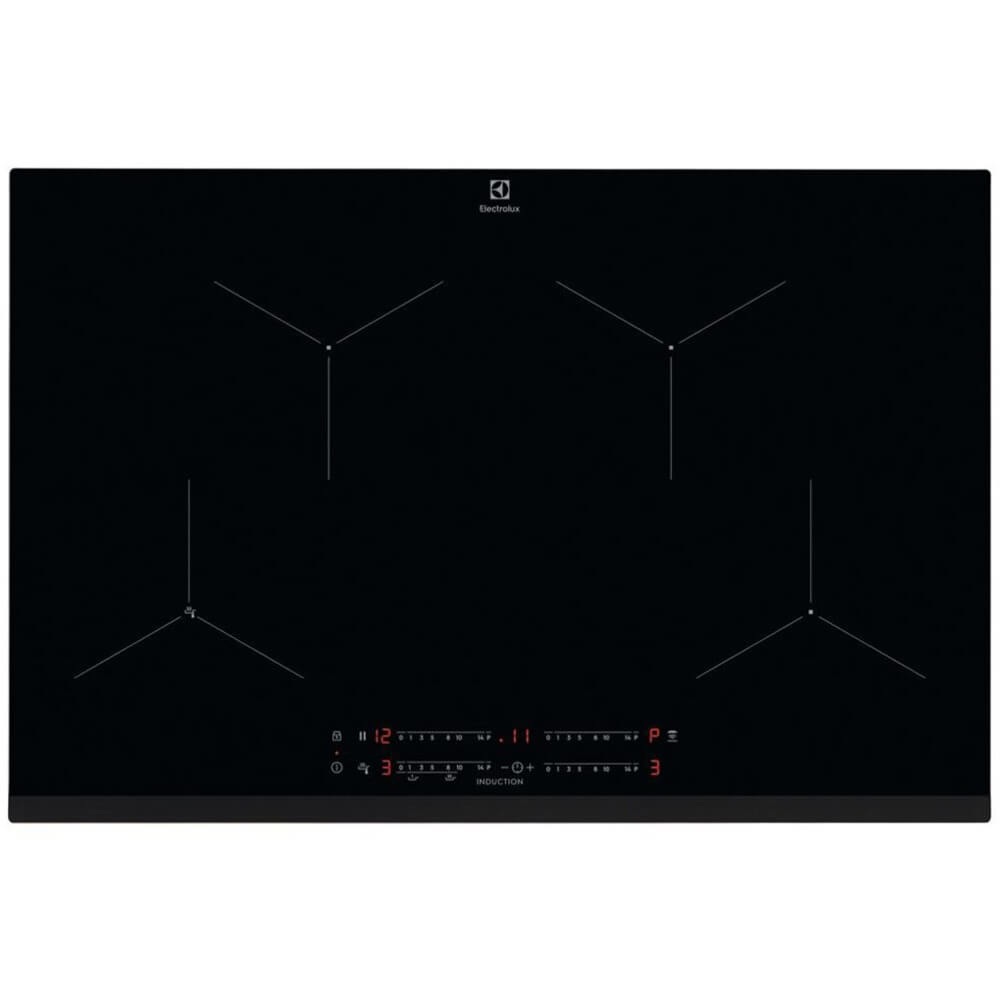 Встраиваемая варочная панель индукционная Electrolux EIS8134 черный