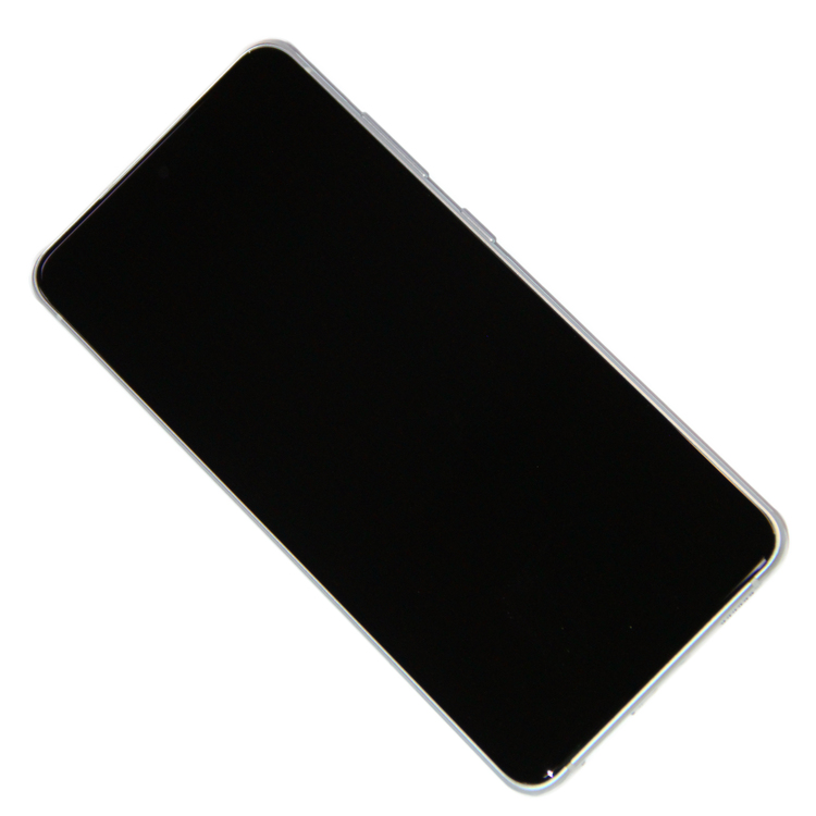 Дисплей для Samsung SM-G990B (Galaxy S21 FE) модуль в сборе с тачскрином <белый> (ОЕМ)