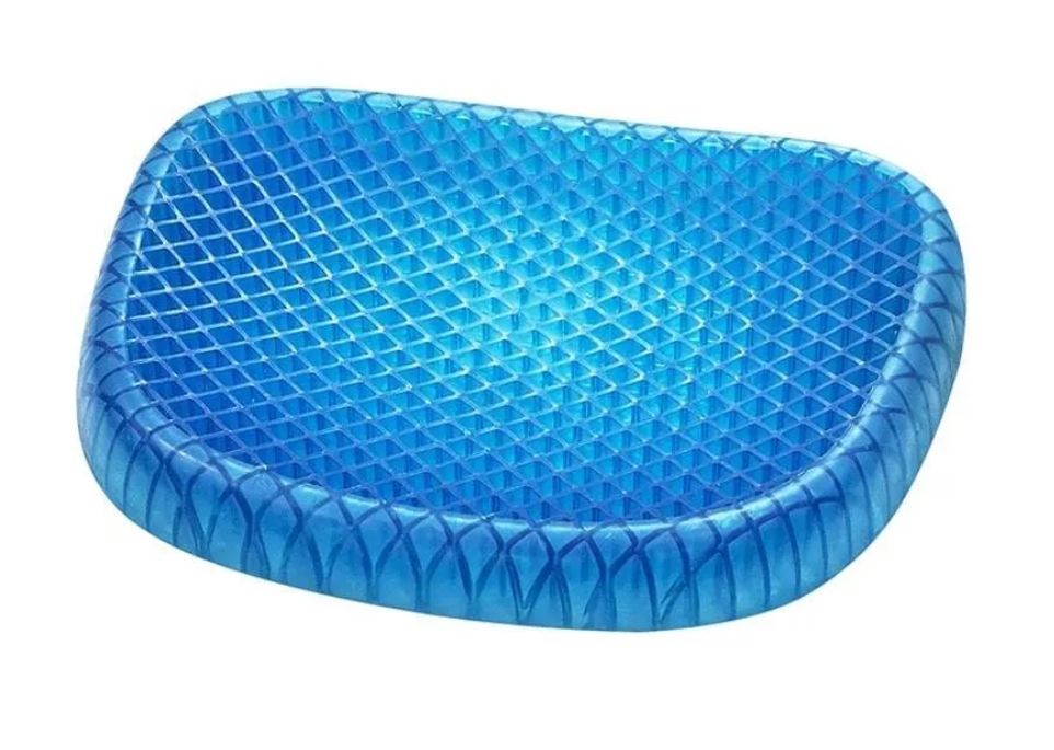 Ортопедическая подушка на стул на сидушку HomeStore Egg Sitter 38х32 см, синий 1 шт