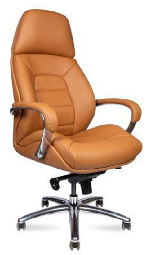 Кресло для руководителя Norden Porsche leather светло-коричневый