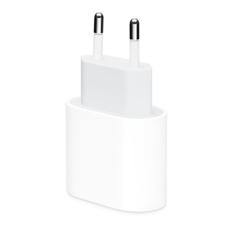 Адаптер питания Apple 20W USB-C Power Adapter белый MHJE3ZM/A, 1287449