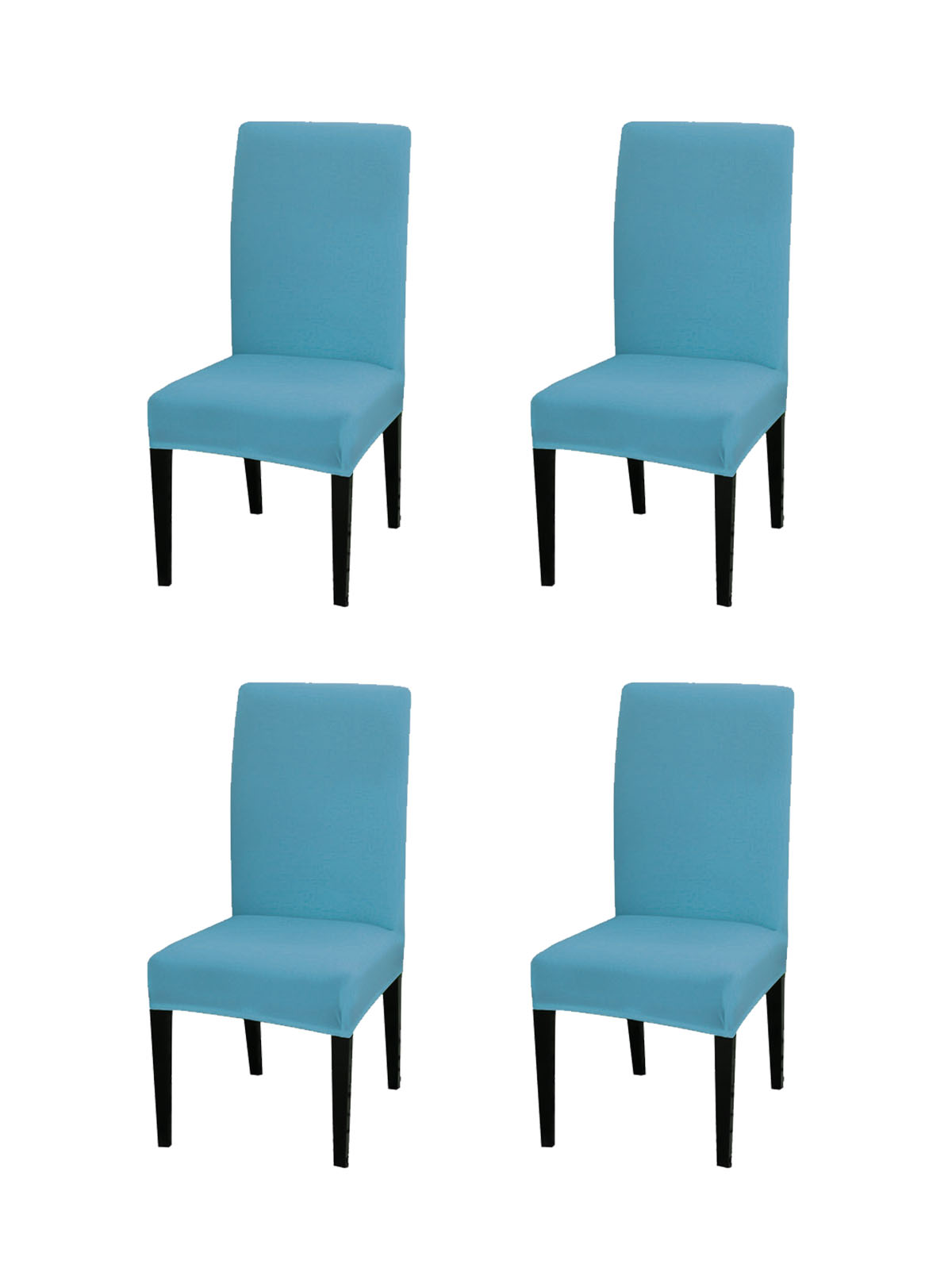 Комплект чехлов на стул со спинкой LuxAlto Jersey 4шт 10629