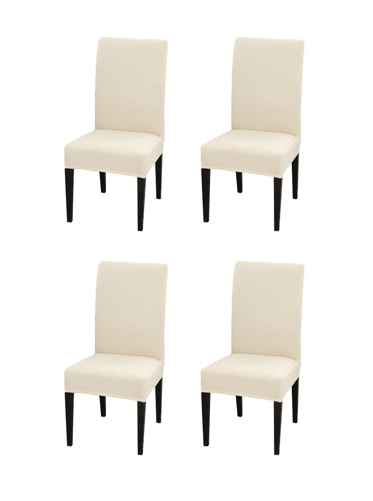 Комплект чехлов на стул со спинкой LuxAlto Jersey 4шт 10623