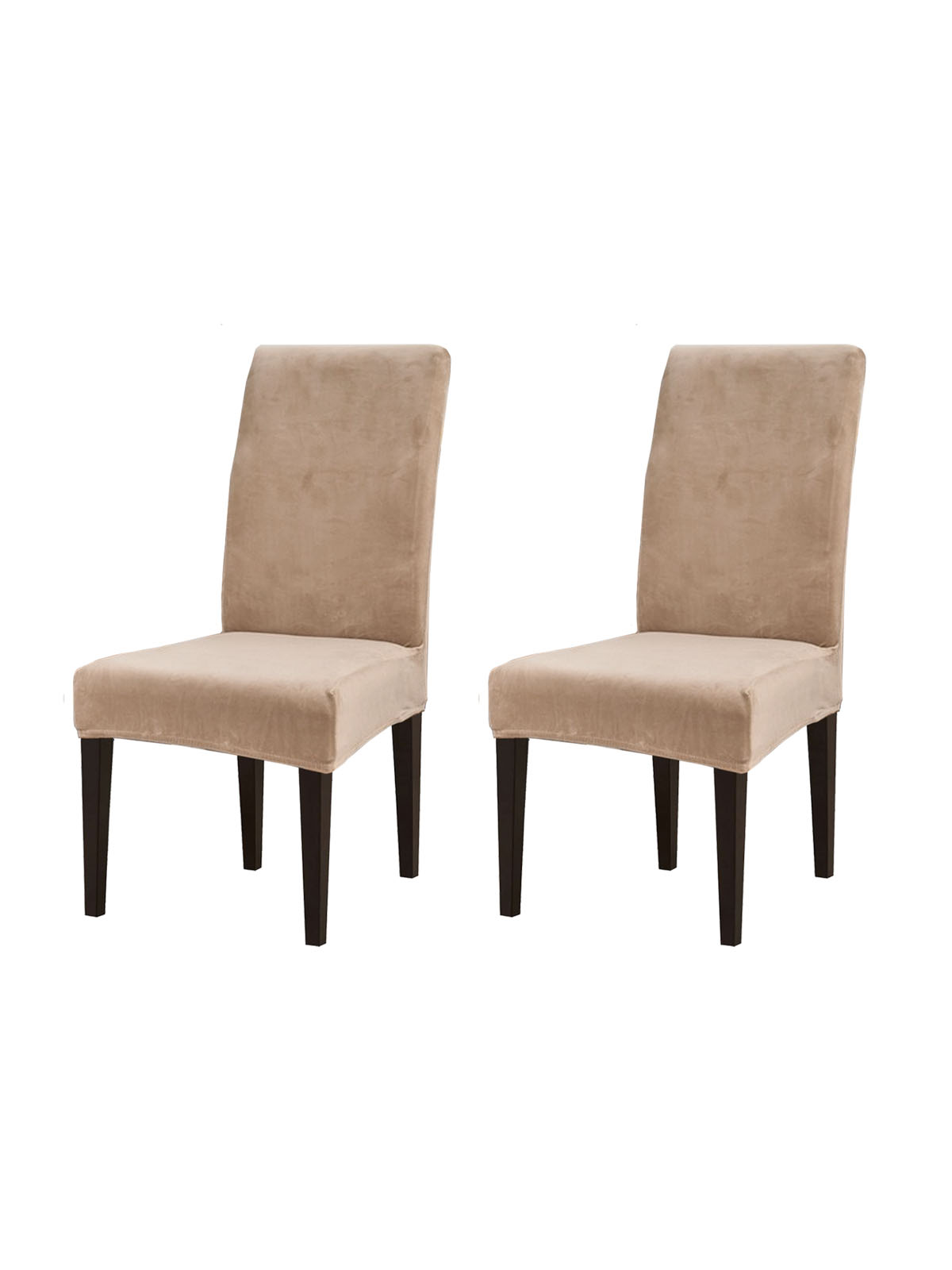 Комплект чехлов на стул со спинкой LuxAlto Вельвет 2 шт 10710