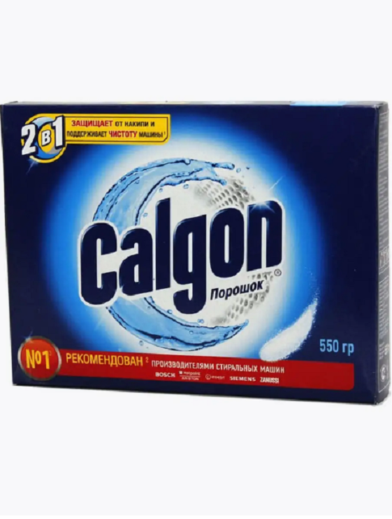 Порошок Calgon для стиральной машины от накипи, 550 г х 2 шт