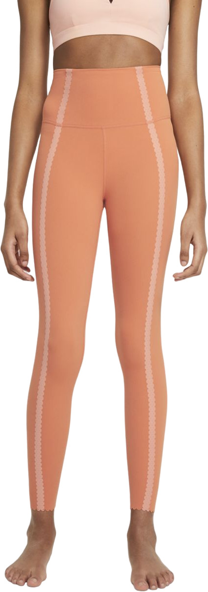 Тайтсы женские Nike W Yoga Luxe Eylet 7/8 Tight розовые S