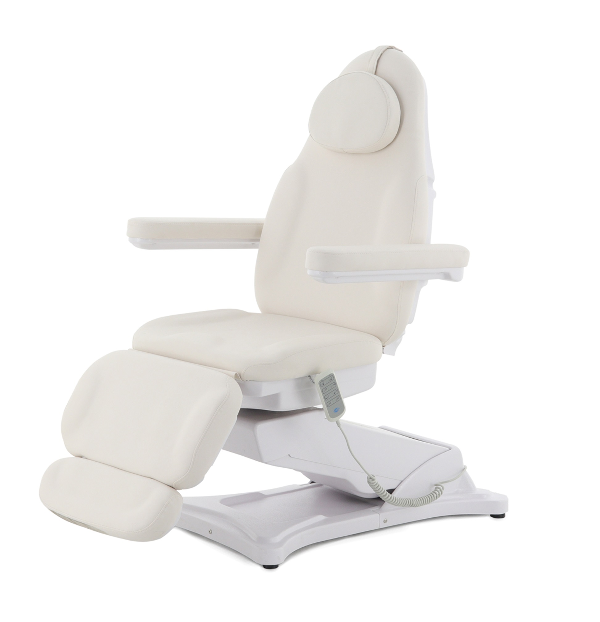 Кресло косметологическое с электроприводом Med-Mos ММКК-4 (КО-184DP-00) кремовый