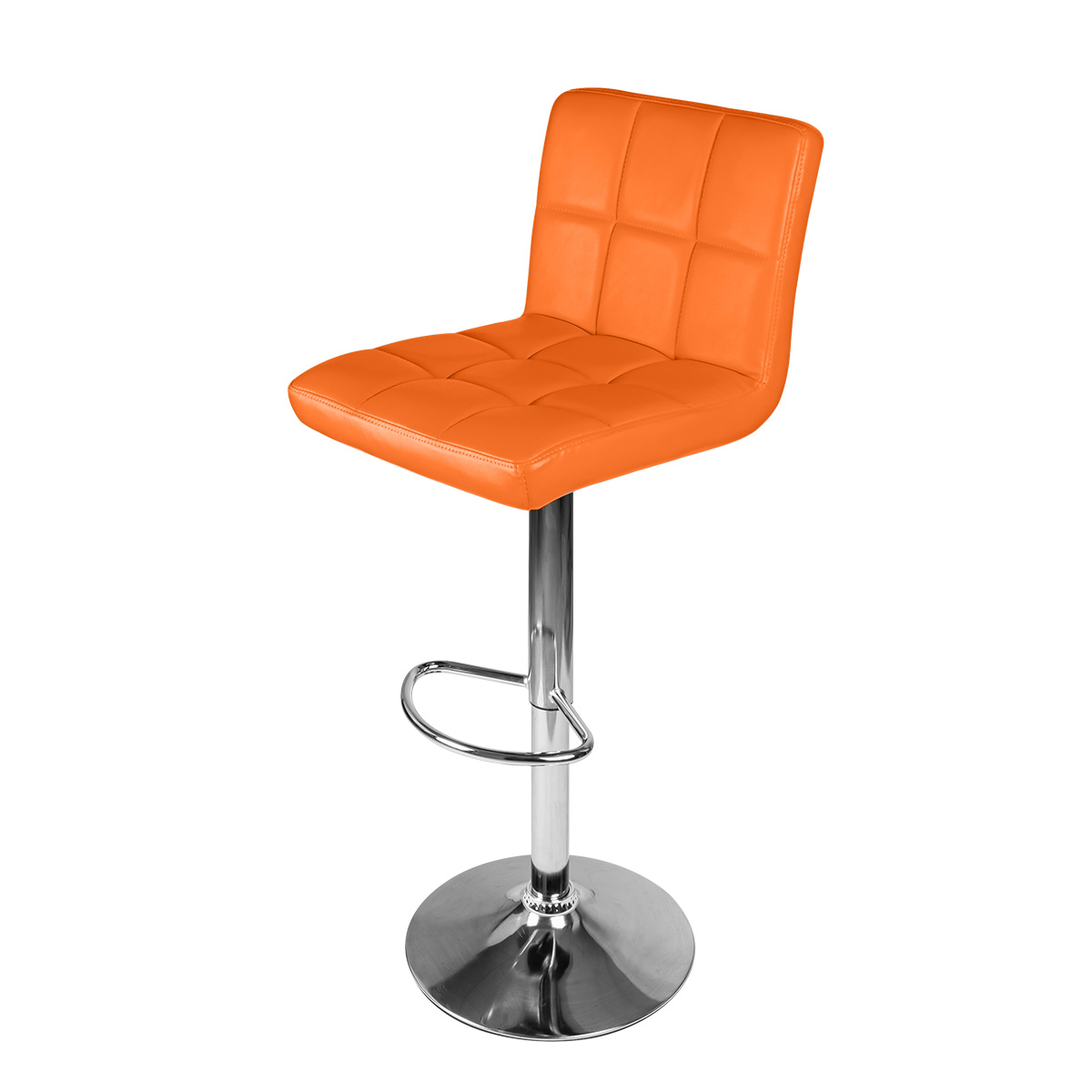Барный стул Ergozen Loft 1 шт, оранжевый
