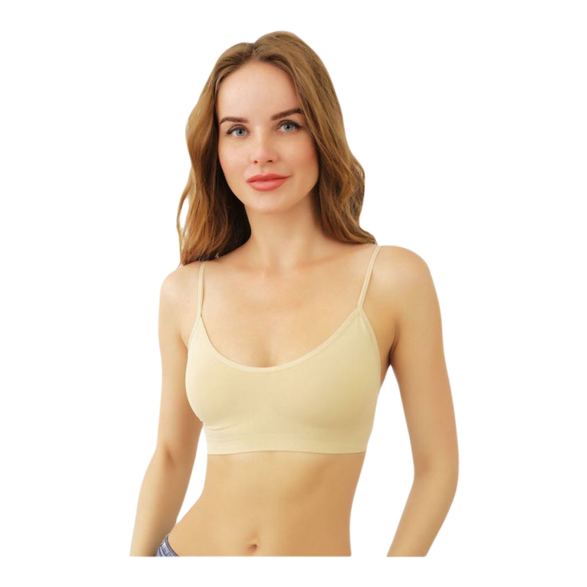 Топ домашний женский SeamlessFLEX бежевый L/XL