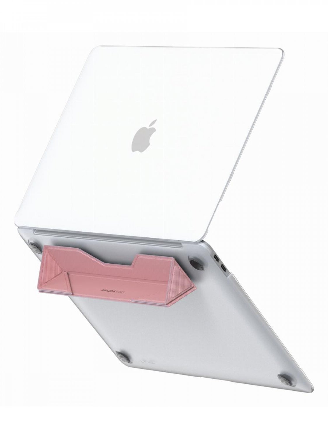 Магнитная подставка для ноутбука Amazingthing Marsix Grey Pink