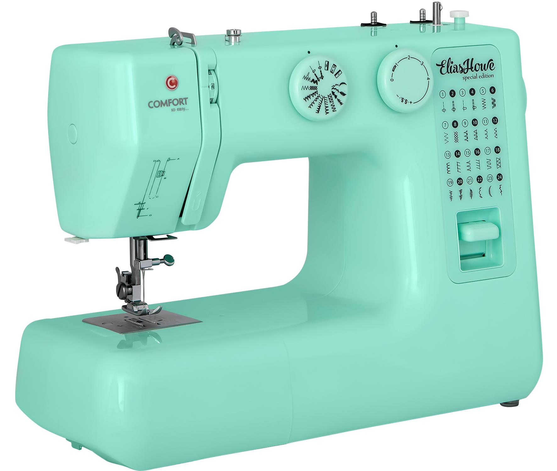 Швейная машина COMFORT 35 зеленая