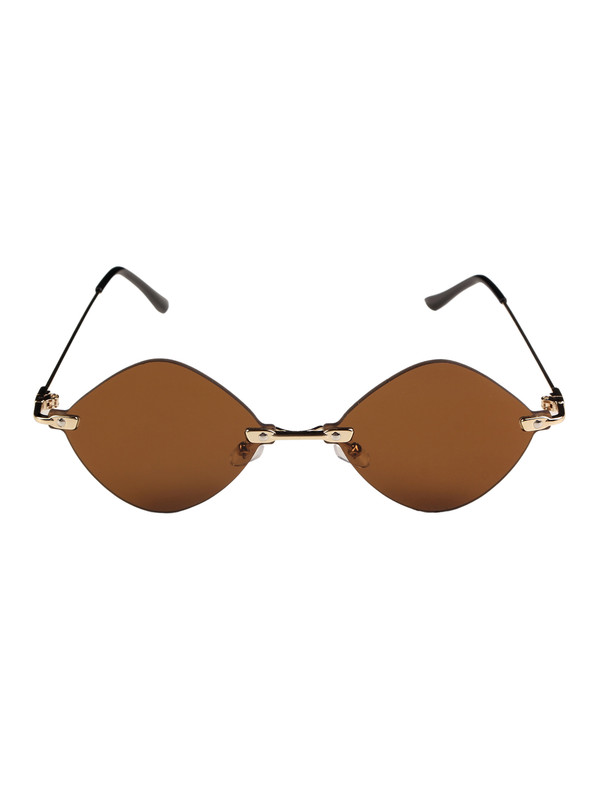 Солнцезащитные очки женские Pretty Mania DD048 коричневые