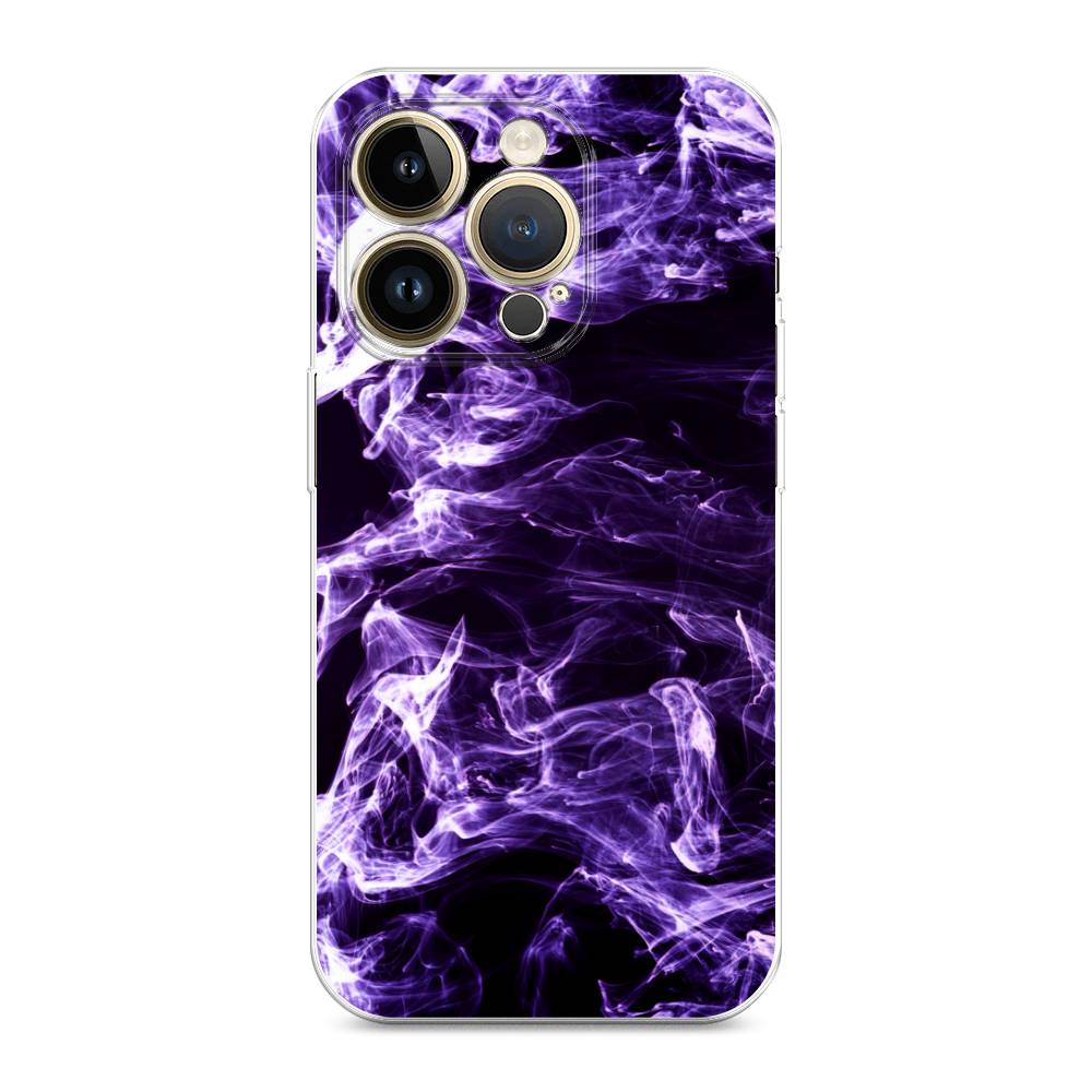 Чехол на Apple iPhone 14 Pro Max "Фиолетовый дым"