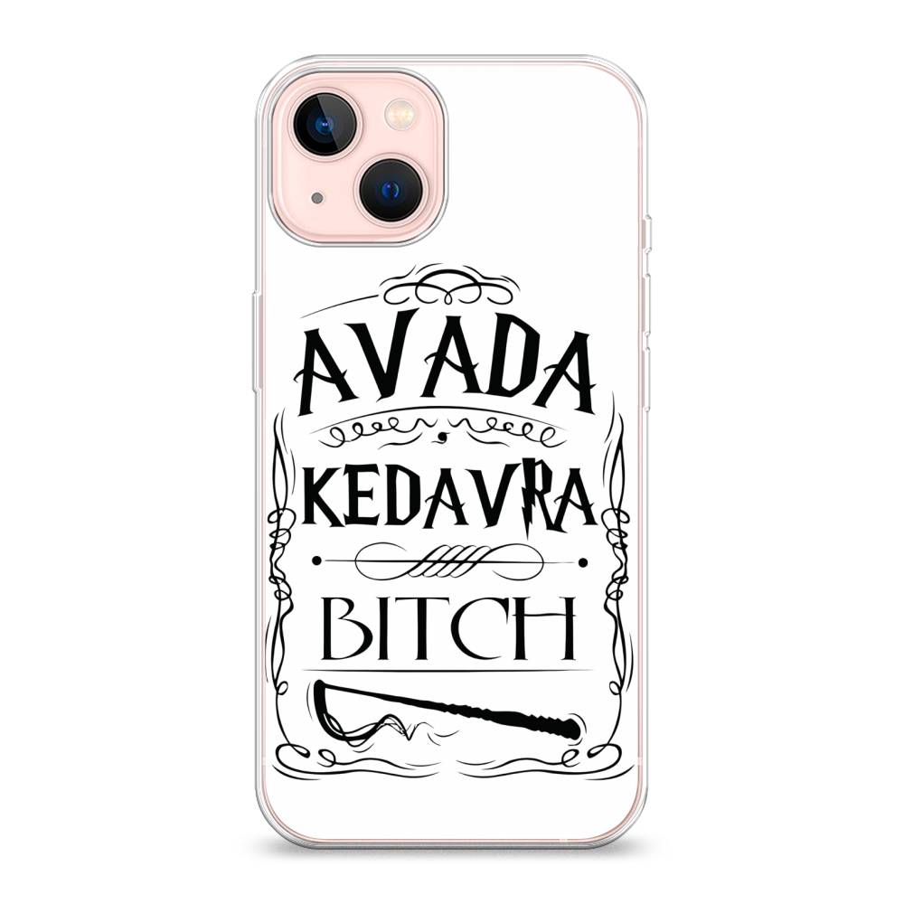 Чехол на Apple iPhone 13 "Avada kedavra bitch"
