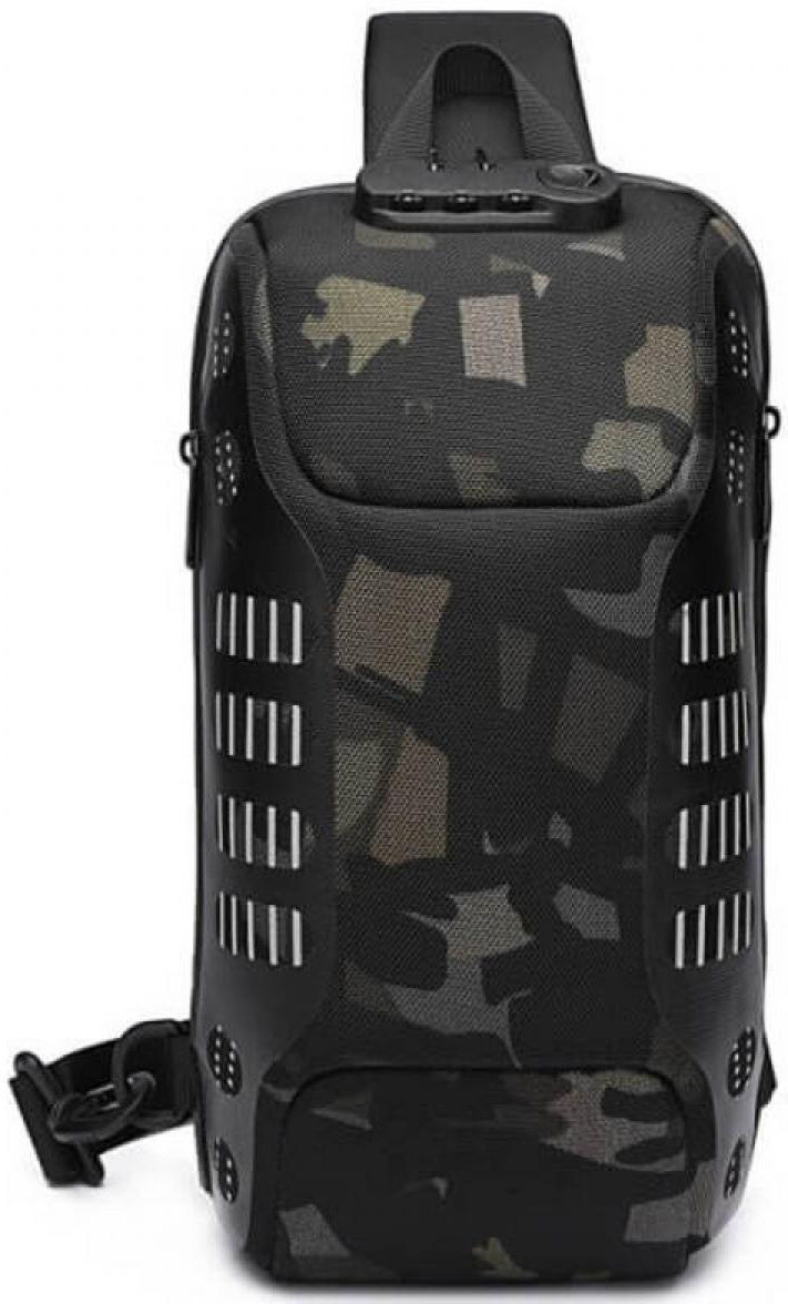 Рюкзак мужской OZUKO 9339 camo, 35х18х10 см