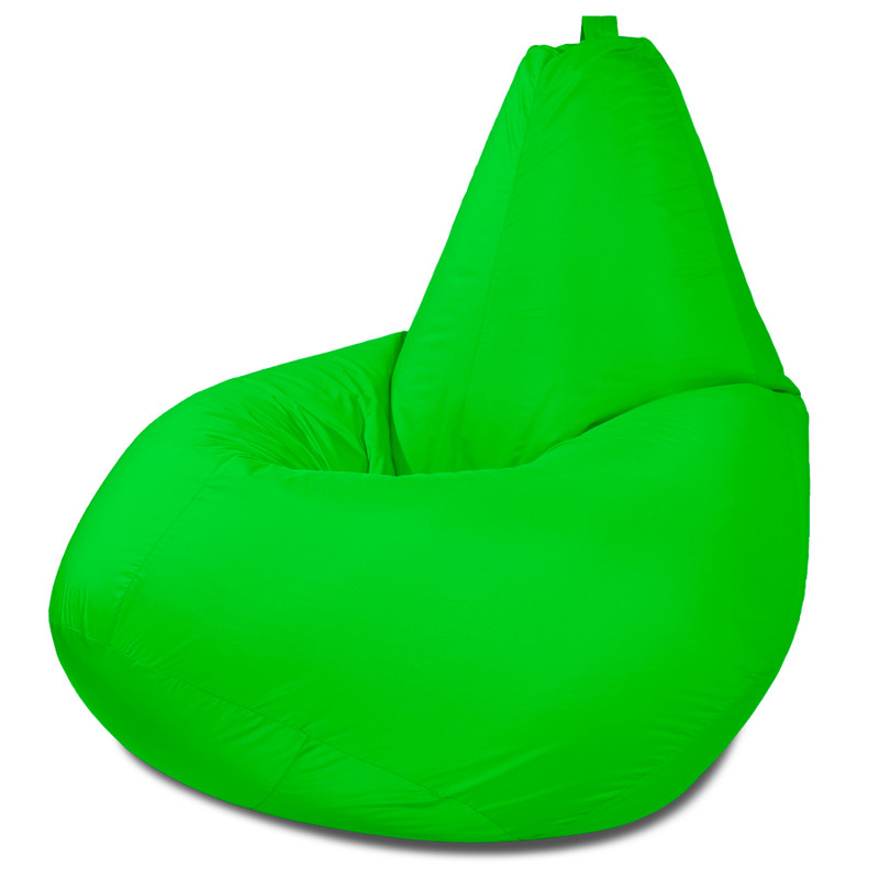 Кресло-мешок Puffmebel груша XXXL зеленый