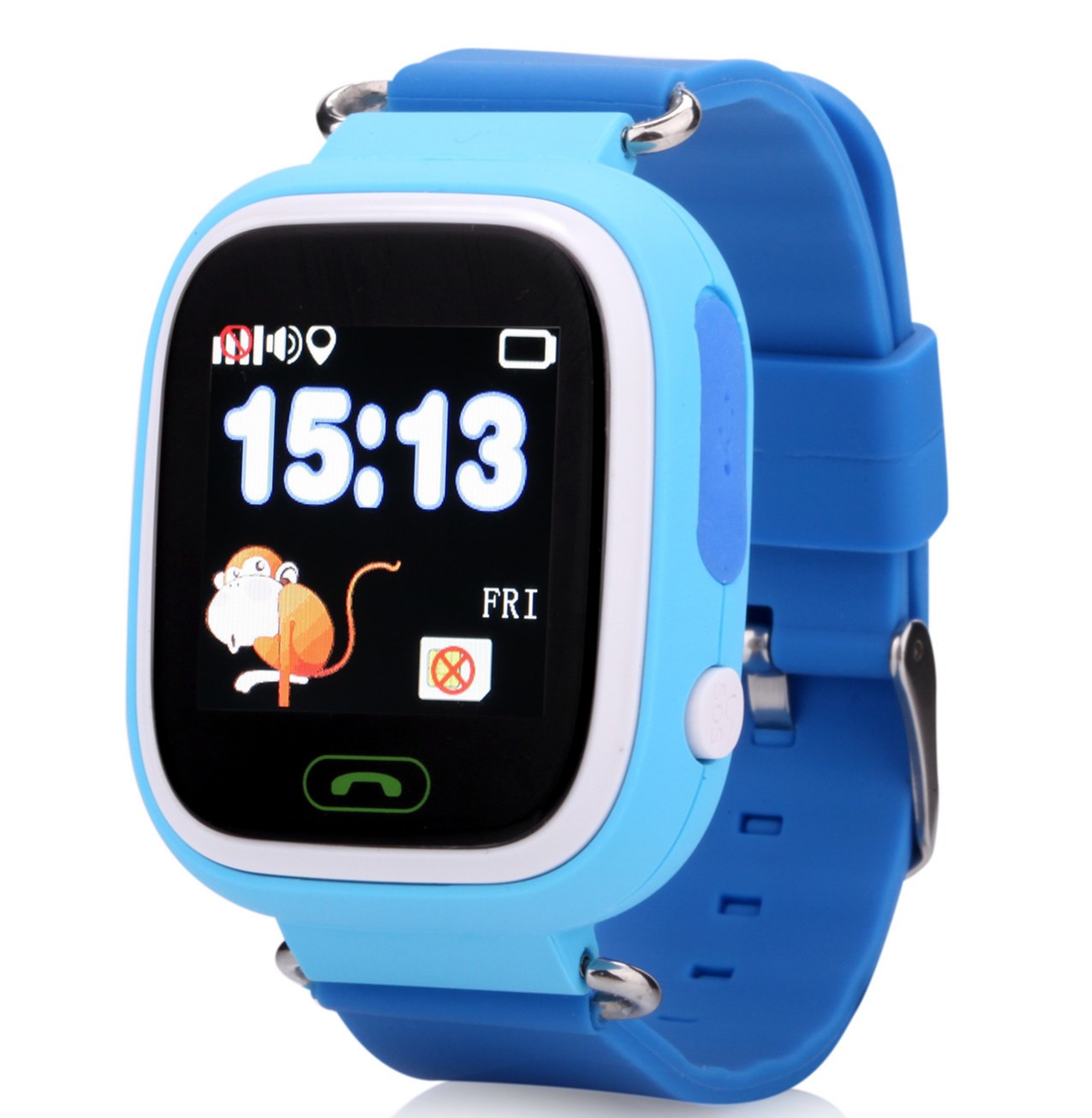 Детские смарт-часы Baby Electronics Q90 (Q80, GW100) Blue/Blue