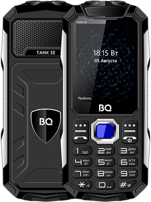 Мобильный телефон BQ 2432 Tank SE Black