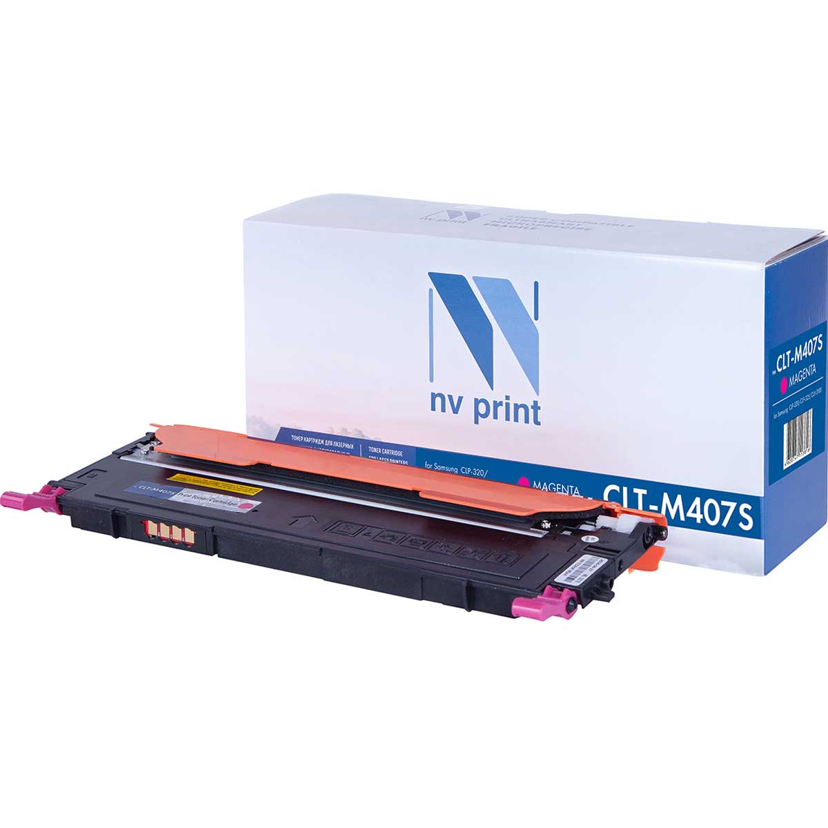 Картридж для лазерного принтера NV Print CLT-M407SM, Purple
