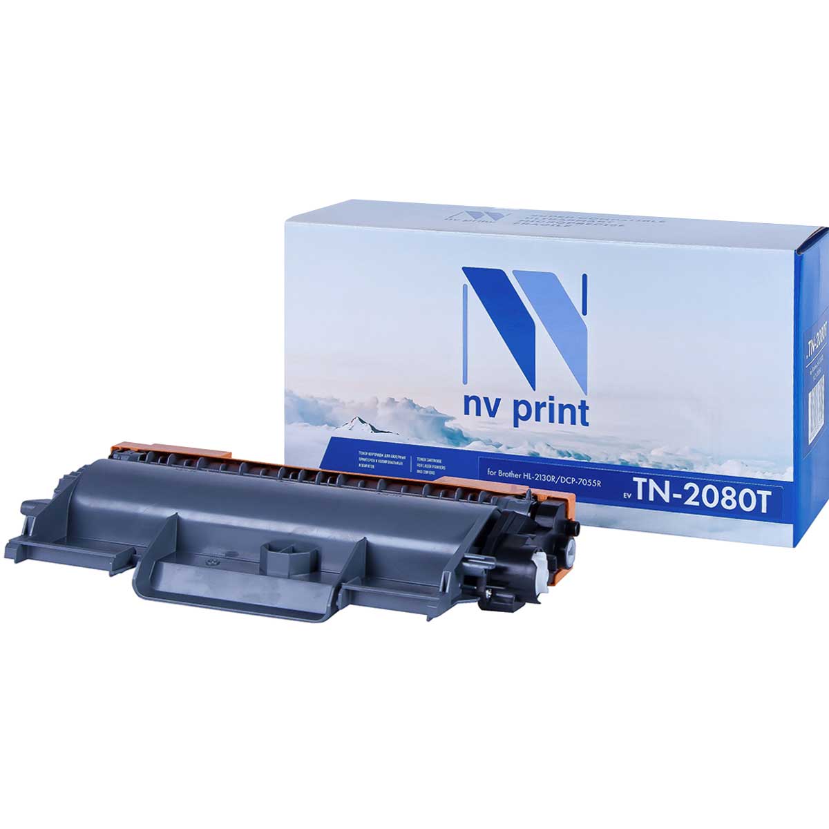Картридж для лазерного принтера NV Print TN2080T, черный