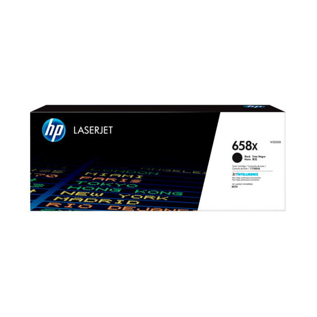 Картридж для струйного принтера HP 658X (W2000X) черный, оригинал