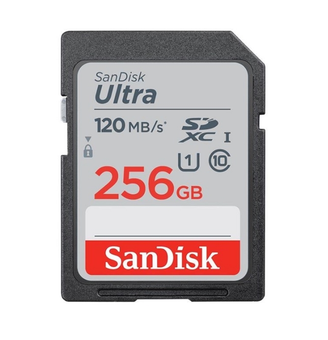 Карта памяти SanDisk Ultra 256GB SDXC (SDSDUN4-256G-GN6IN)