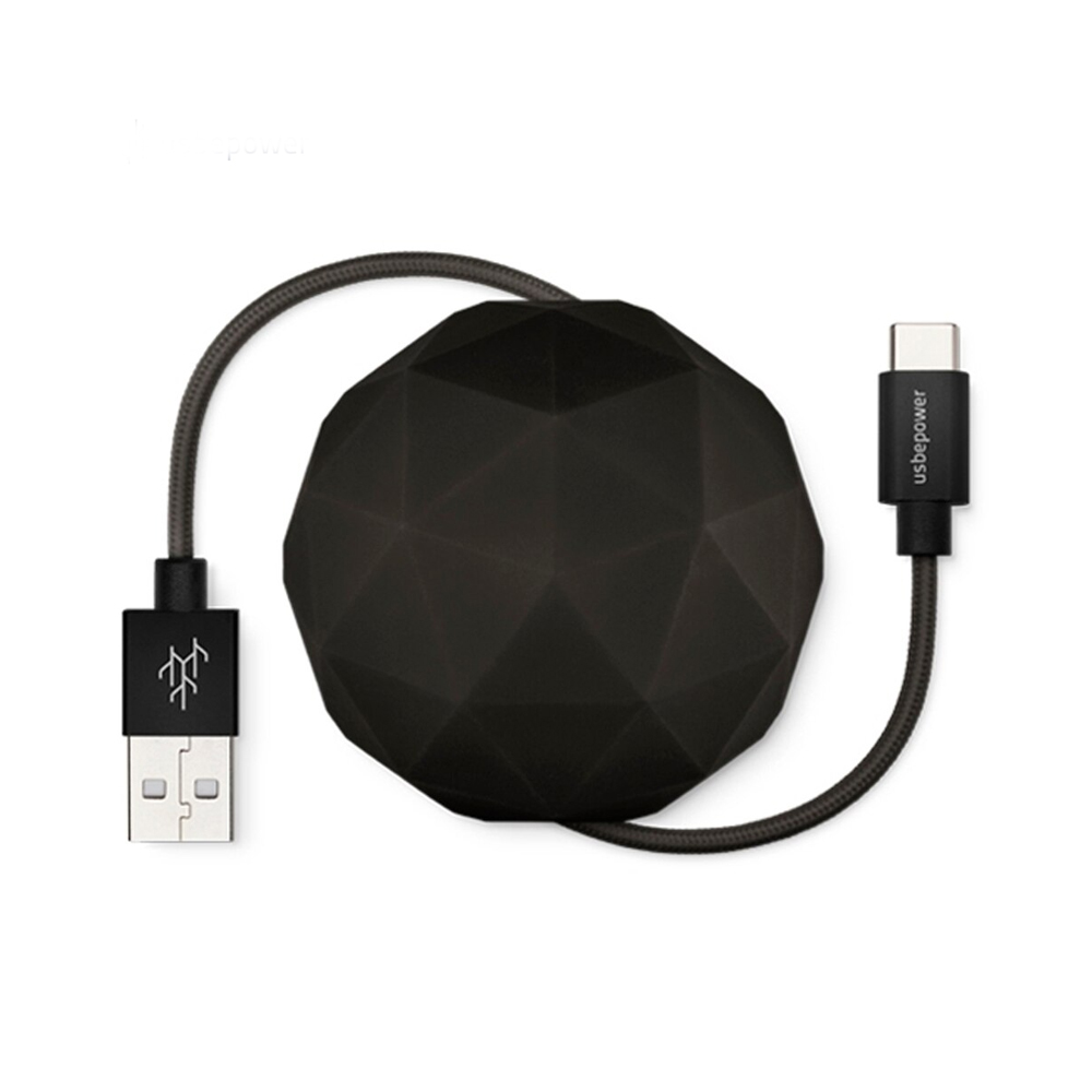 Кабель USBepower COSMO lightning - usb 100см Black (COSMOCBLK/Р0011613)