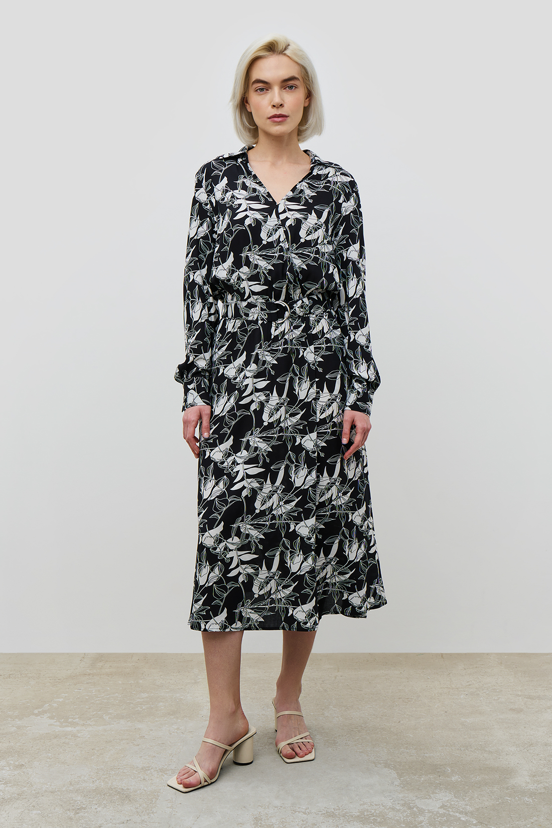 Платье женское Baon B4523017 черное XL
