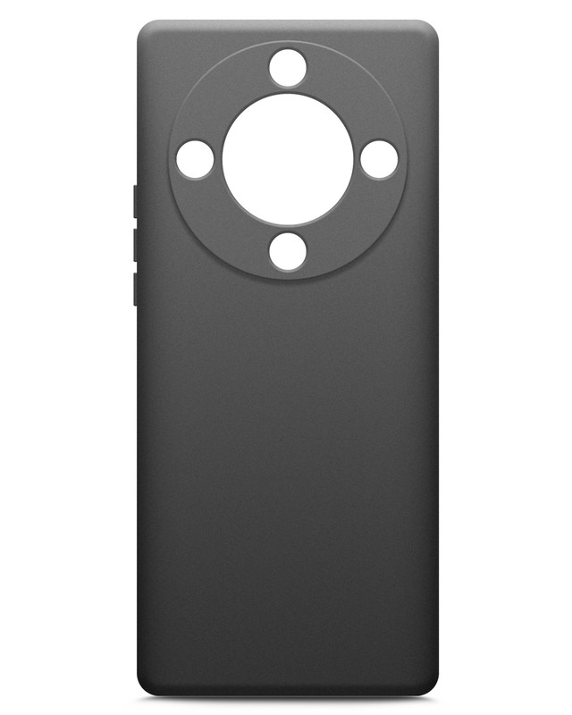 Чехол Brozo на Honor X9a, с силиконом Soft touch, черный
